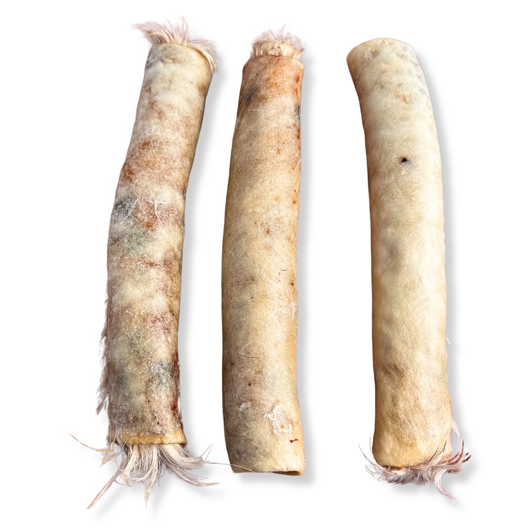 Natural Cow Hide Roll | Chewy Pawz | Single Ingredient Natural Dog Chews